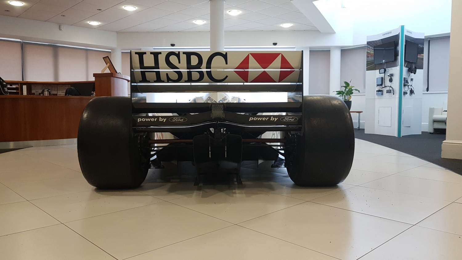 Stewart SF3 Formula 1 Car Visits Cosworth with Modatek